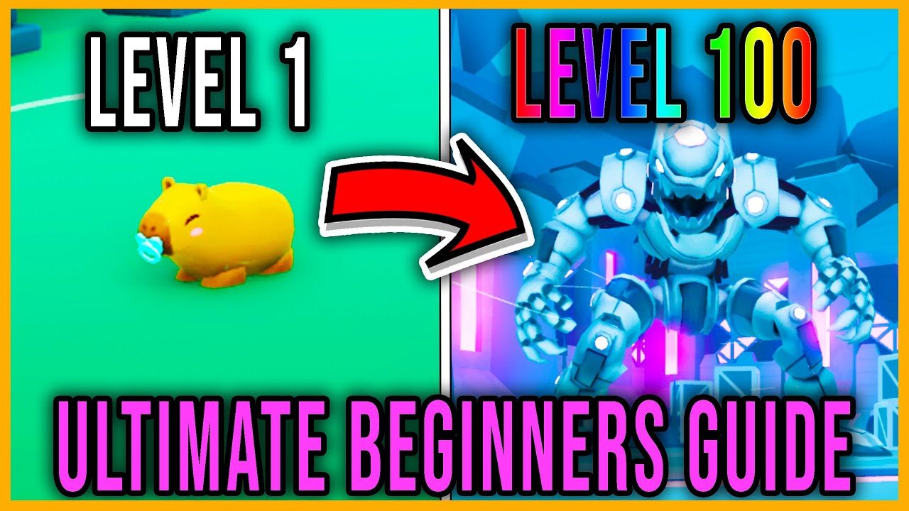 ULTIMATE BEGINNERS GUIDE (HOW TO PLAY, TROPHY, LEVEL, PETS, CODES) [CAPYBARA EVOLUTION] - Roblox ...