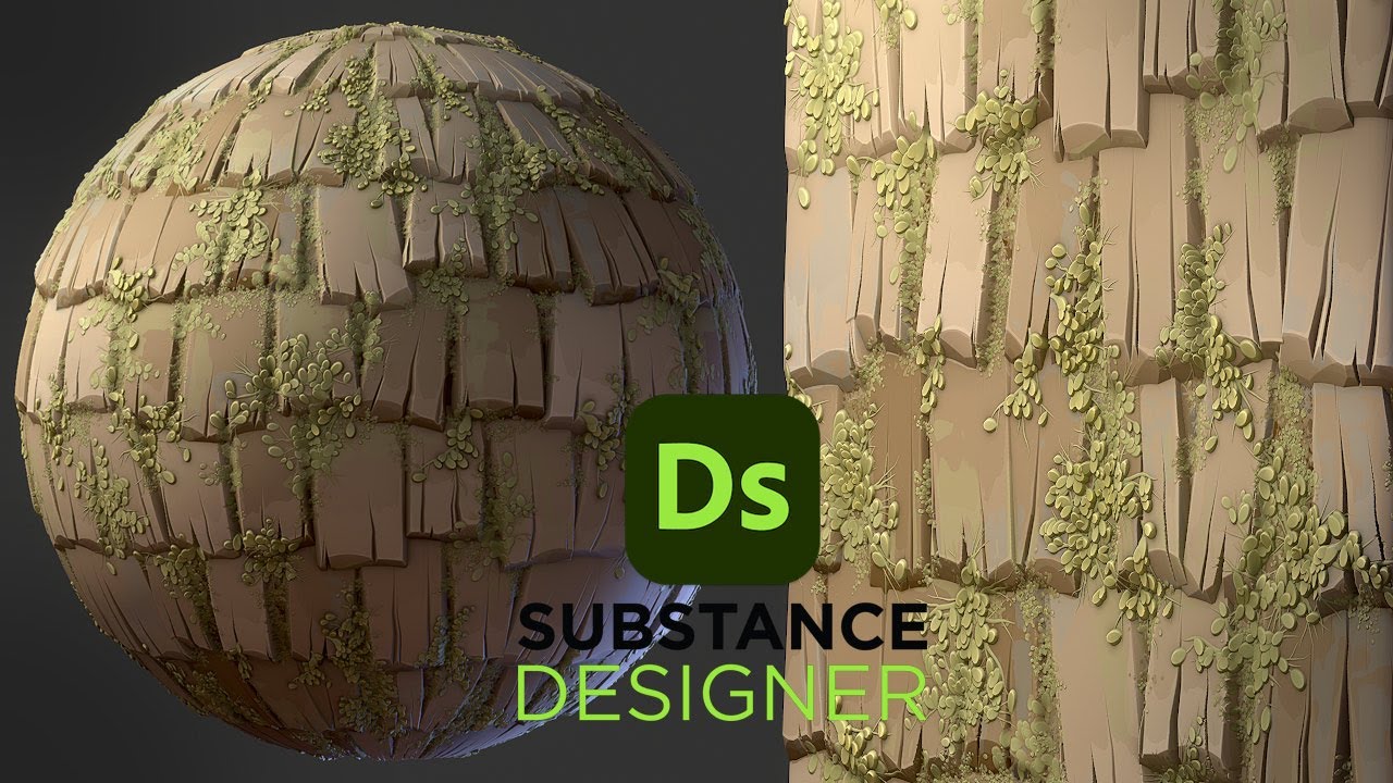 Stylized Roof Shingles - Substance 3D Designer - YouTube