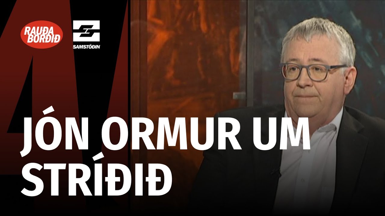 Rauða borðið: Jón Ormur 15. september - YouTube