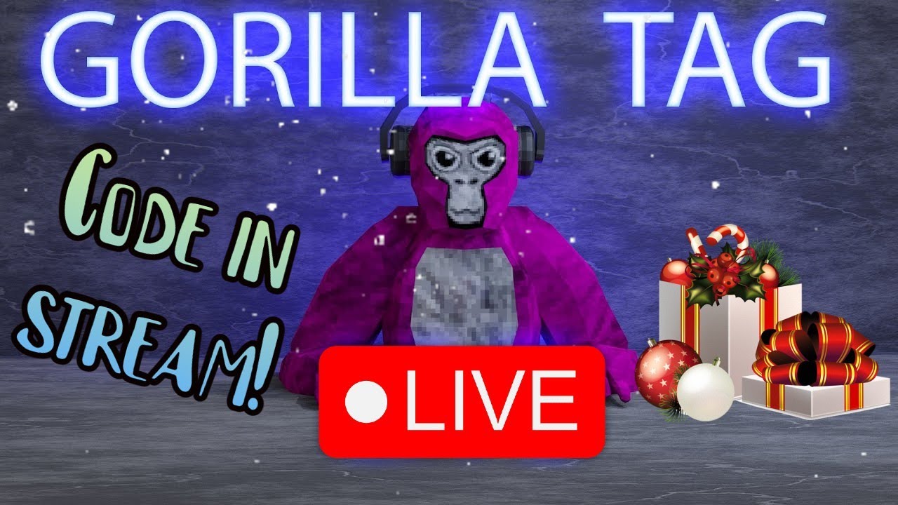 Gorilla tag live stream! (With viewers) - YouTube
