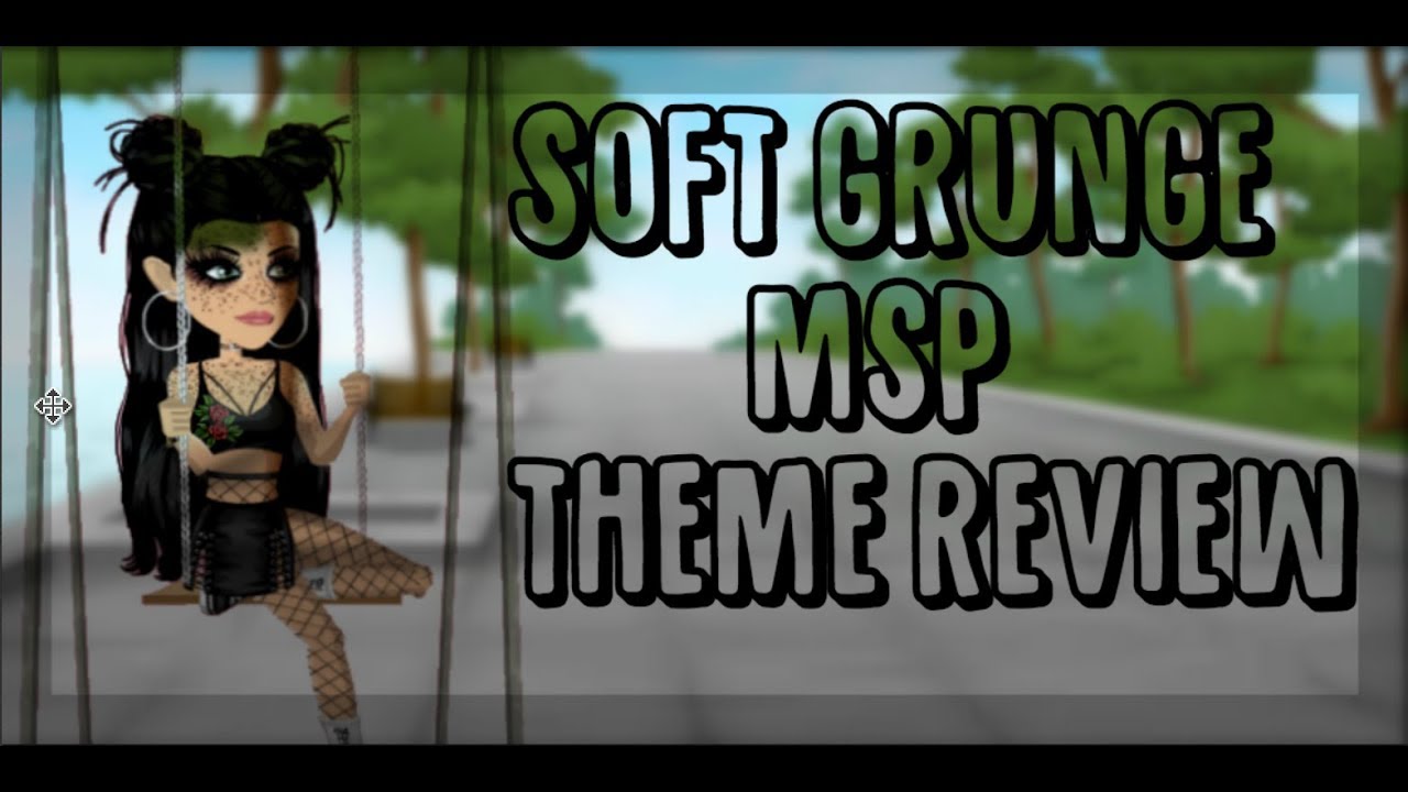Soft Grunge MSP Theme Review - YouTube