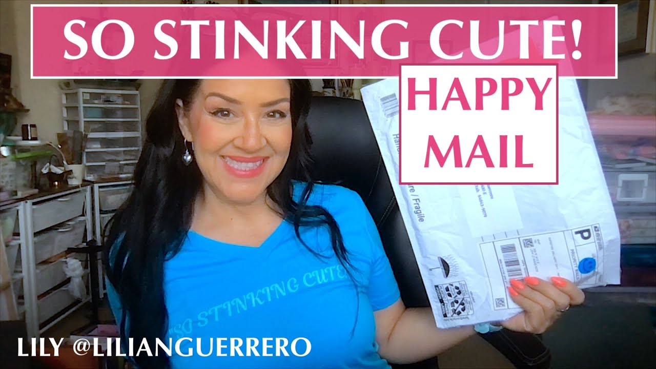 Open Happy Mail With Me - It's So Stinking Cute! - YouTube
