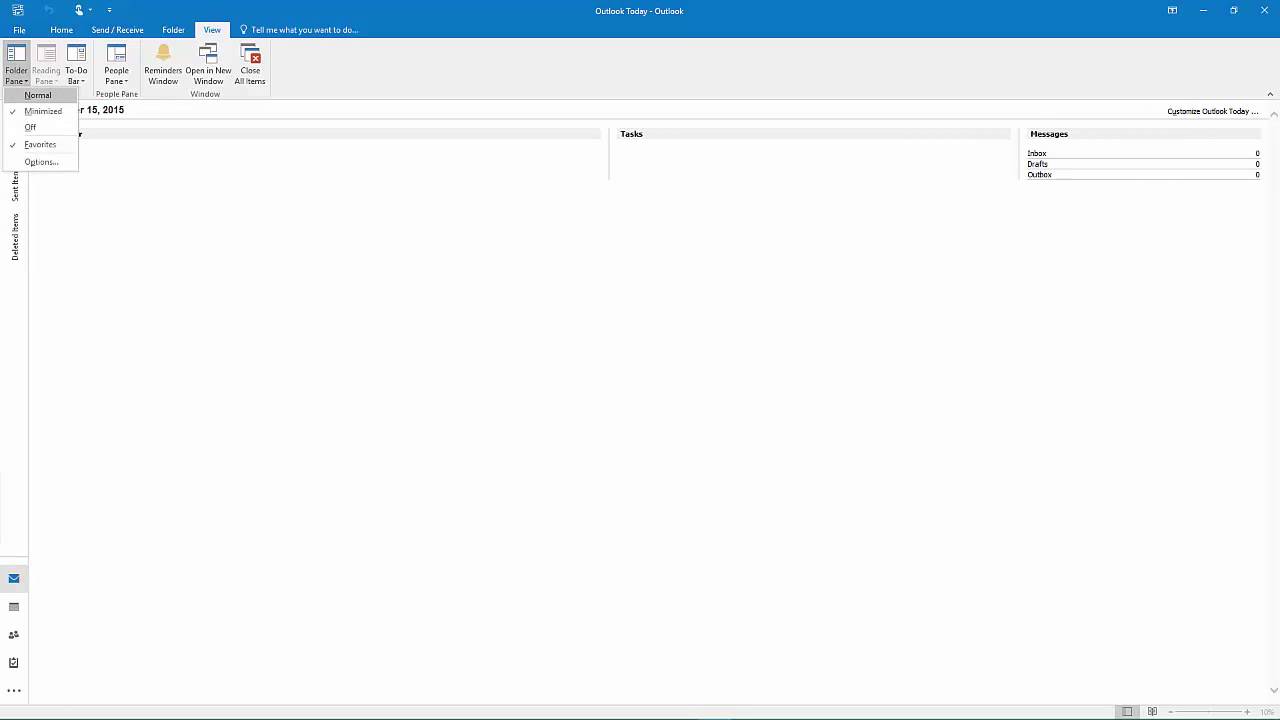 How to use the basics of Outlook 2016 - YouTube