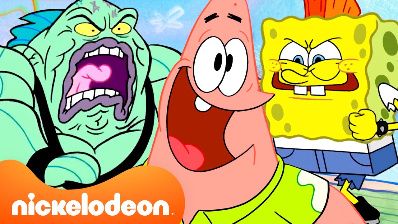 Every Character Who's As Crazy As Patrick 🤪 | 90 Minute Compilation ...