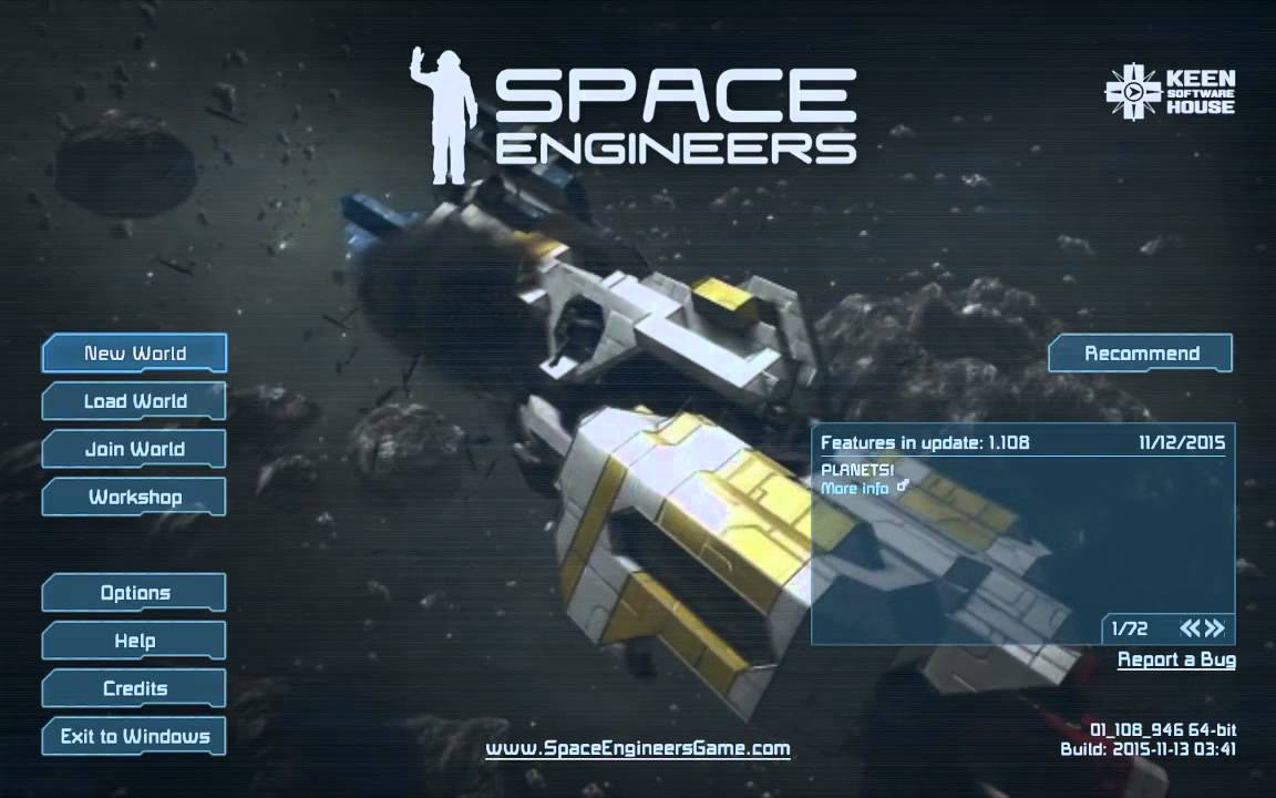 My first video in a game! just the title screen though :P - YouTube