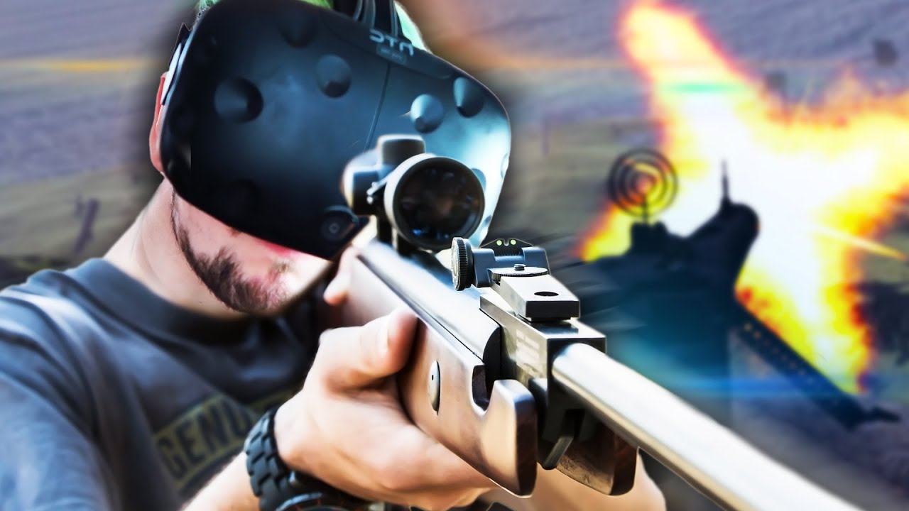 SKYDIVE SNIPER | The Last Sniper VR (HTC Vive Virtual Reality) - YouTube