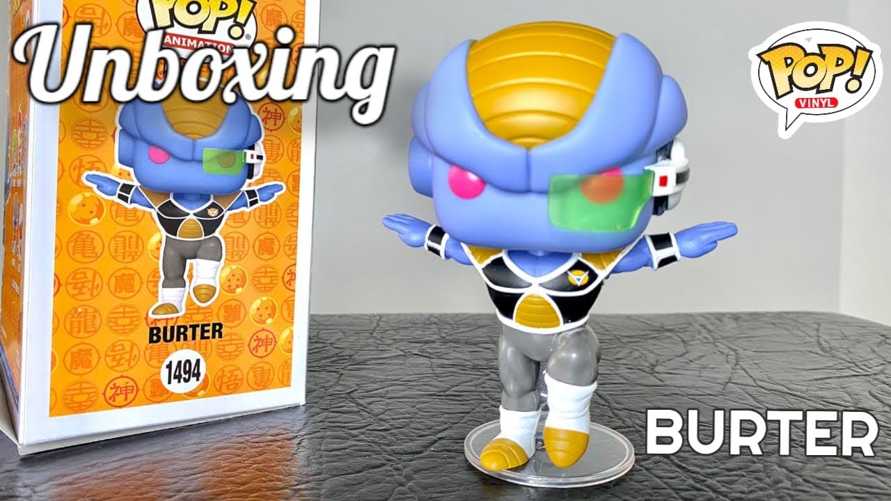 Funko pop Burter 1494 Dragon Ball Z - YouTube