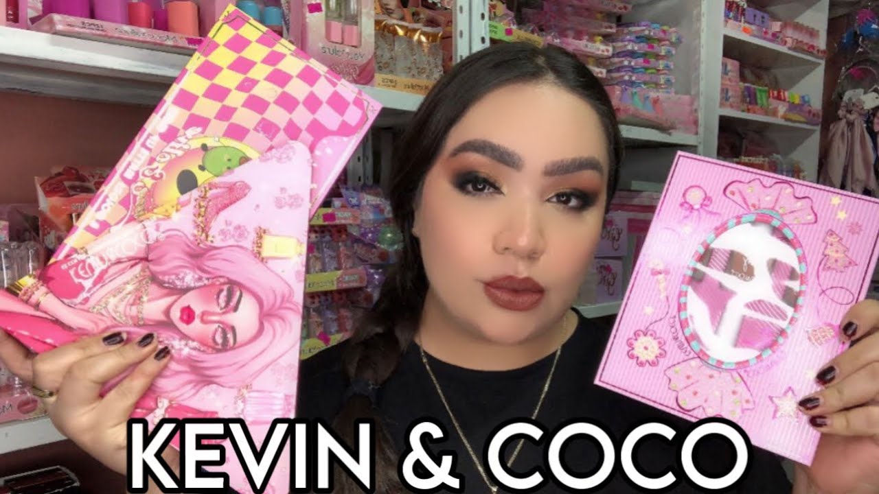 PROBANDO MAQUILLAJE KEVIN & COCO - YouTube