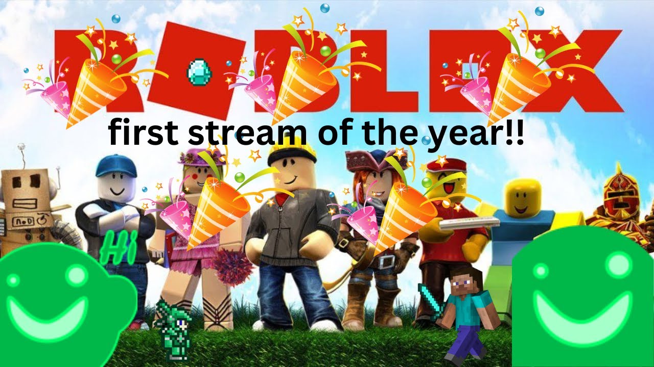 first stream of the year!!!(Roblox) - YouTube