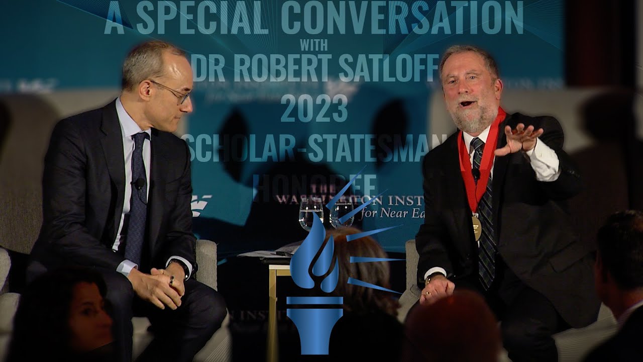 Author Dan Senor Interviews 2023 Scholar-Statesman Honoree Dr. Robert ...