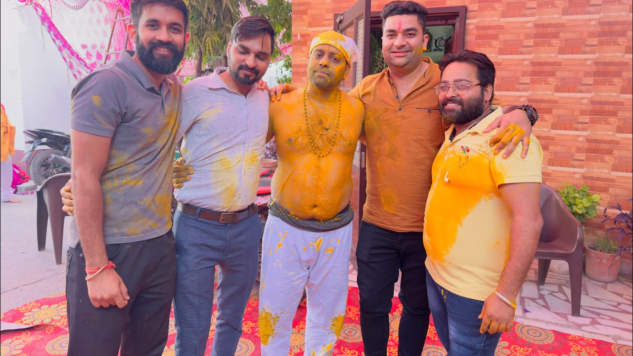 Veere di wedding haldi mehandi baarat full masti - YouTube