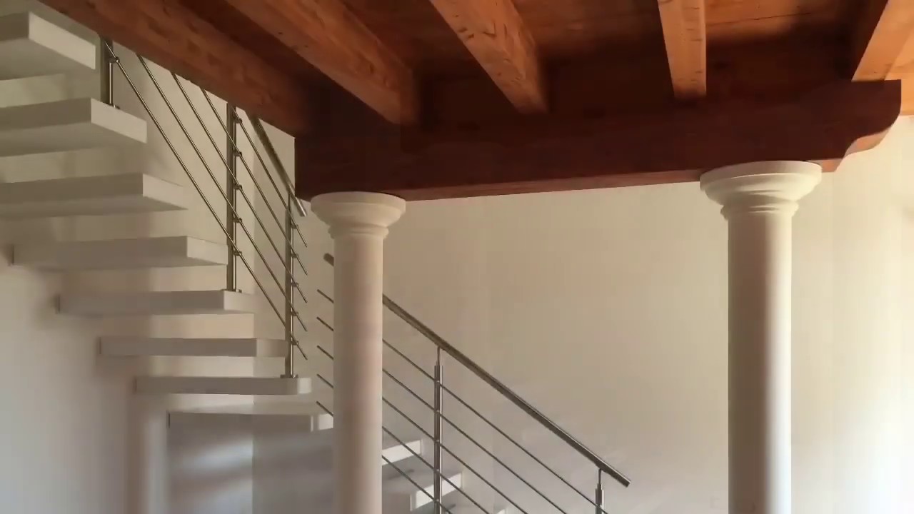 montaggio scala sbalzo 2 - YouTube