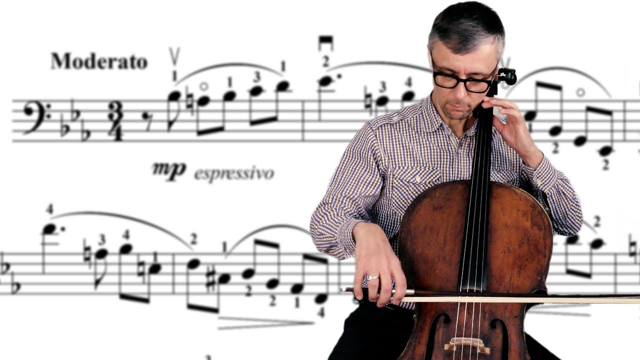 S. Lee Cello Etude No. 7 | Melodic and Progressive Studies Op. 31 ...