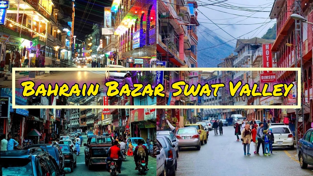 Bahrain Bazar in 4K | Swat Valley - YouTube