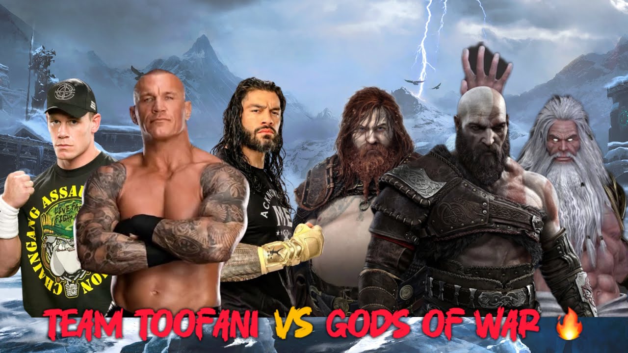 Team Toofani vs Kratos • Zeus • Thor | Gods of War - YouTube