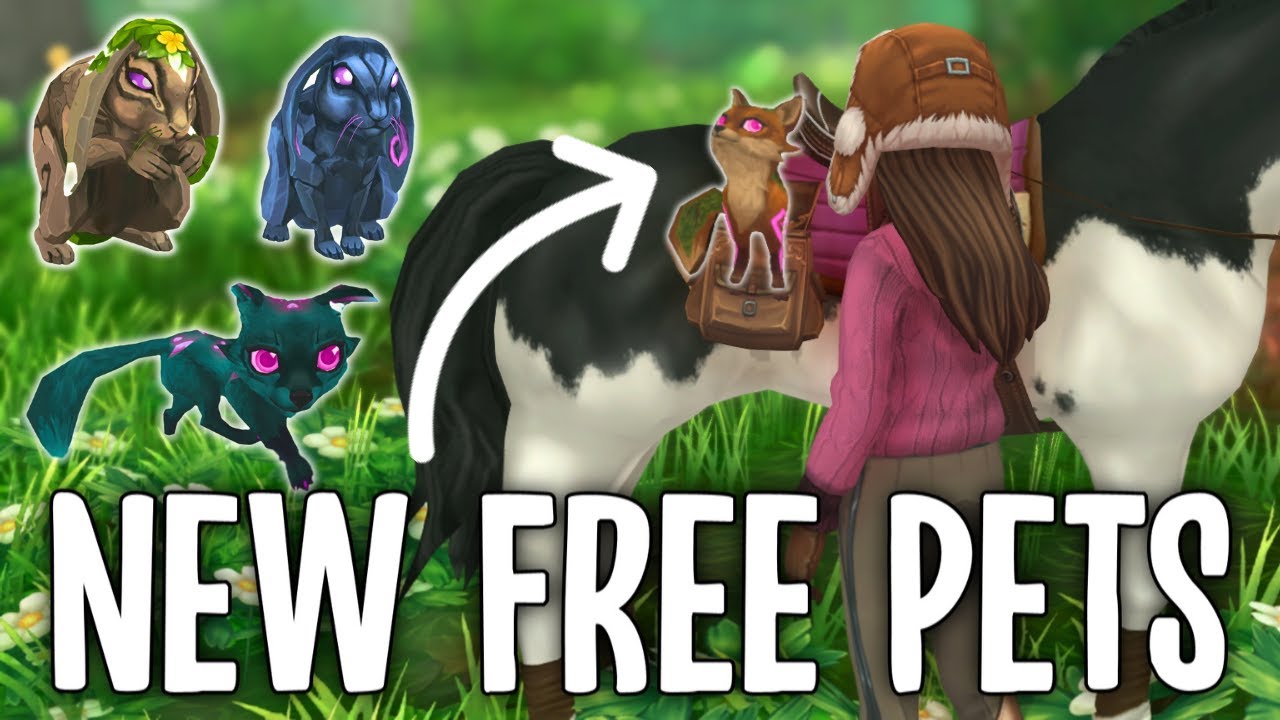HOW TO GET FOUR NEW *FREE* PETS IN STAR STABLE! - YouTube