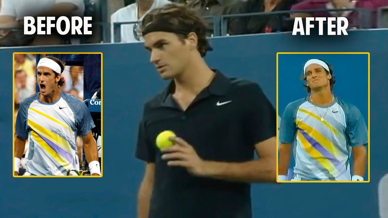 Federer´s Opponent Went GOD MODE... What Roger Did Next is Legendary! - YouTube