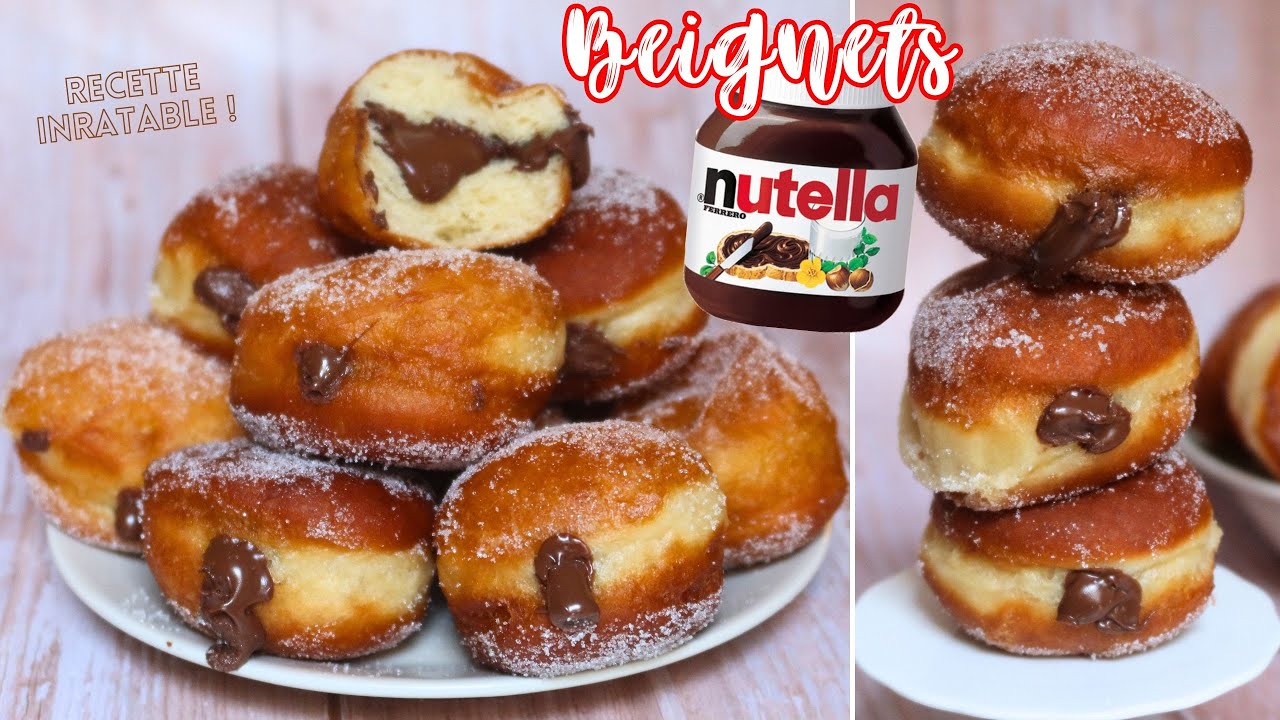 Beignets au Nutella pour Mardi Gras - Léa cooking - YouTube