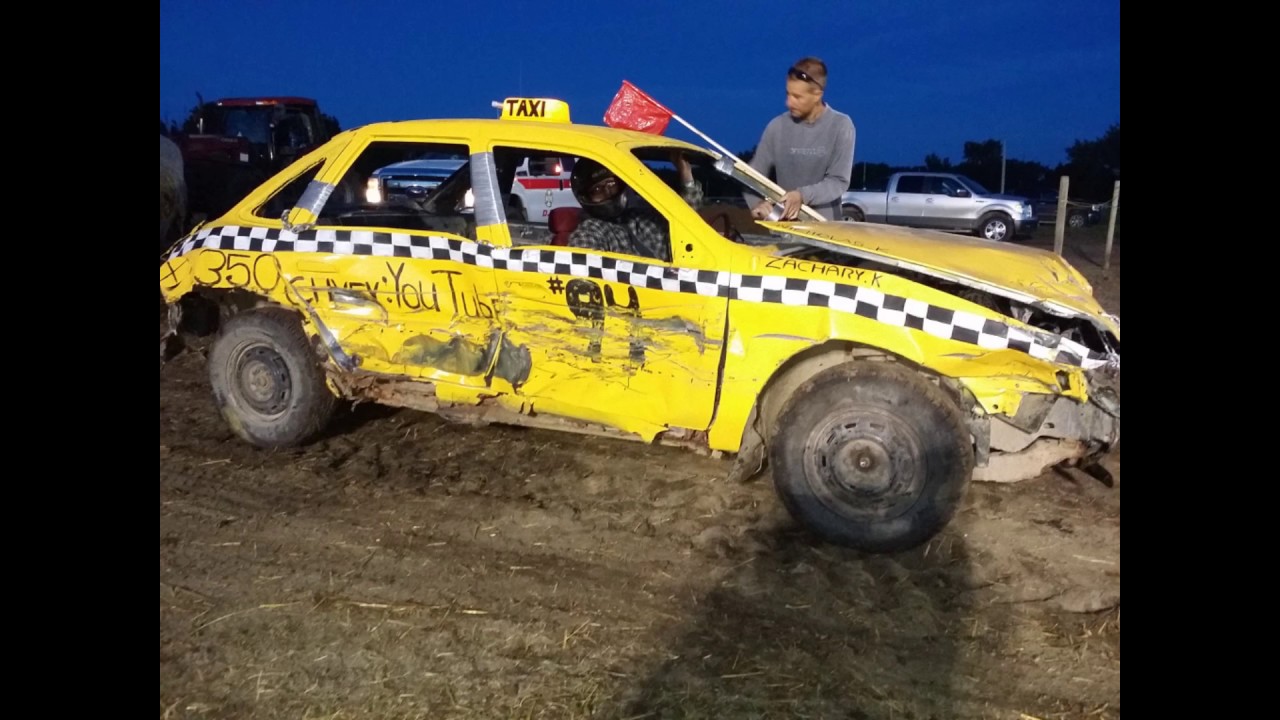 Making the taxi derby car - YouTube