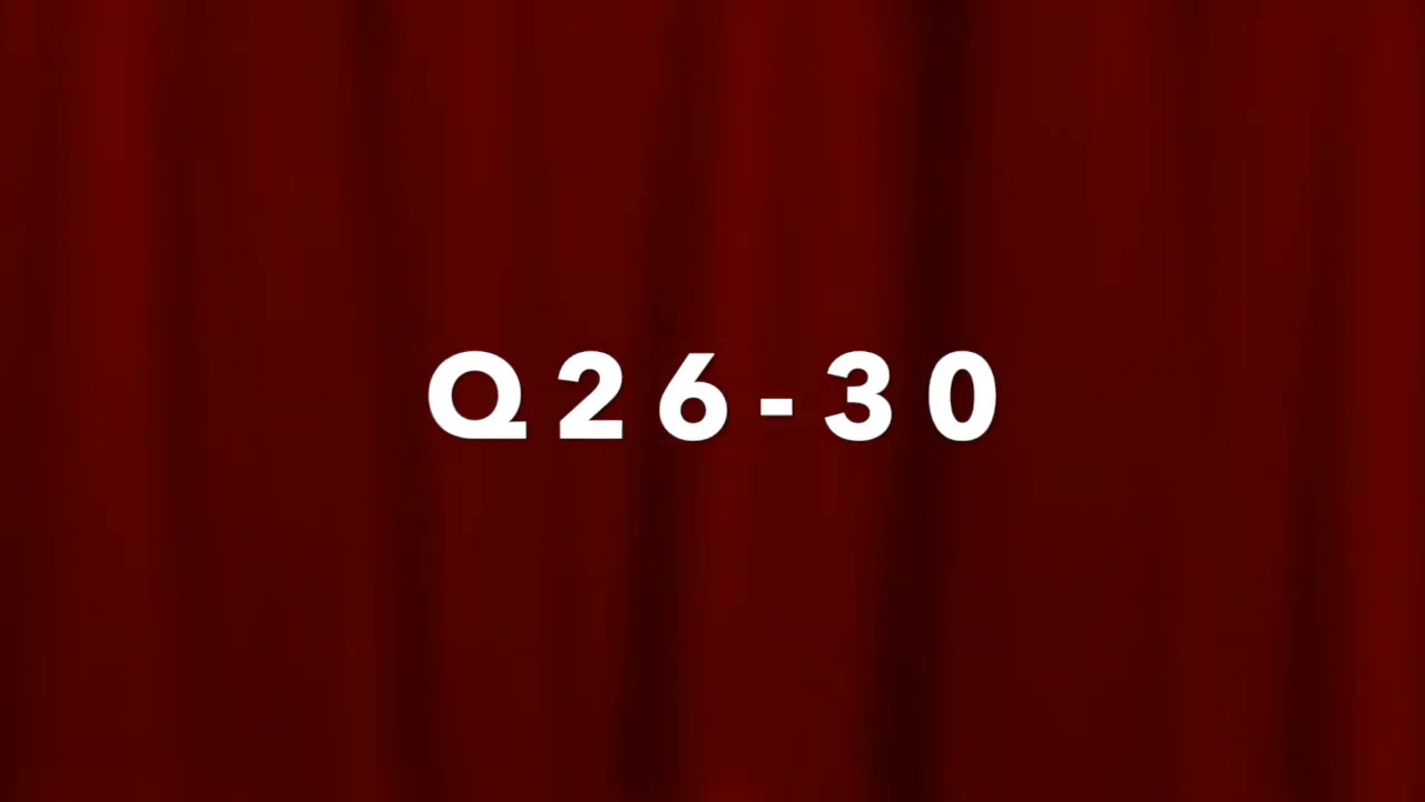 Q26 30 - YouTube
