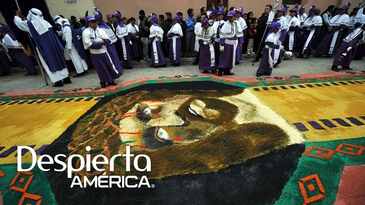 Cómo se elaboran las alfombras de Semana Santa en Antigua, Guatemala ...