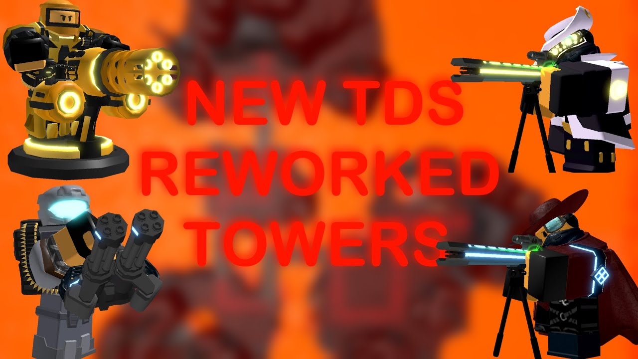 NEW TDS REWORKS MINIGUNNER AND RANGER! || Tower Defense Simulator - YouTube