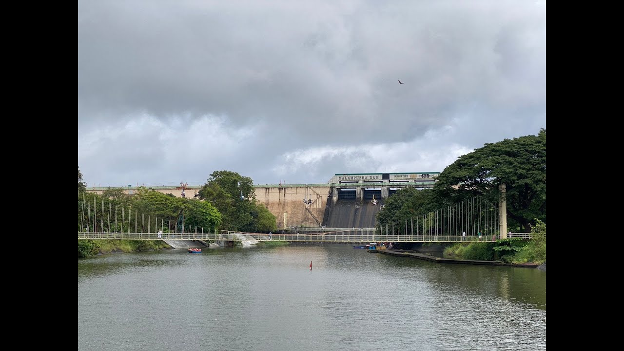 Malampuzha Dam, Ropeway / Cable Car View - YouTube