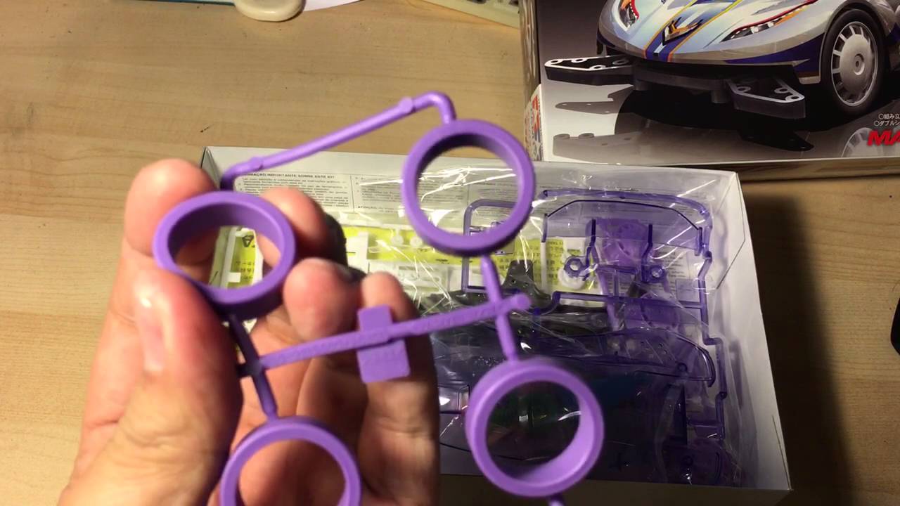 TAMIYA Abilista Clear Purple Special開箱 - YouTube