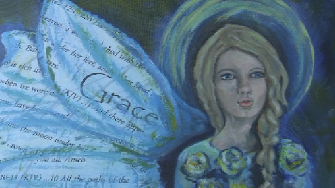 "Angel of Faith" Speedart - Finish (Part 3/3) - YouTube