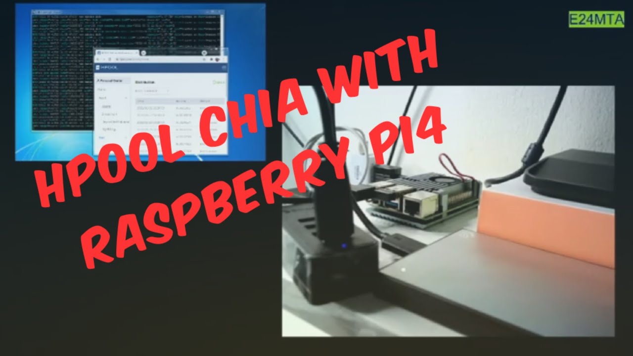 Hpool Chia using Raspberry Pi 4 - YouTube