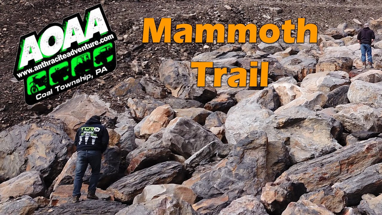 AOAA Offroad Park Mammoth Trail Tour - YouTube