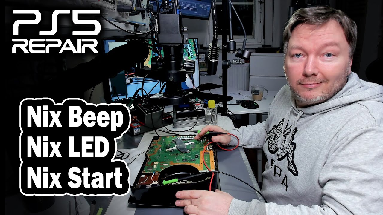PS5 Repair | Außen hui, innen pfui | PCB Solder Berlin - YouTube
