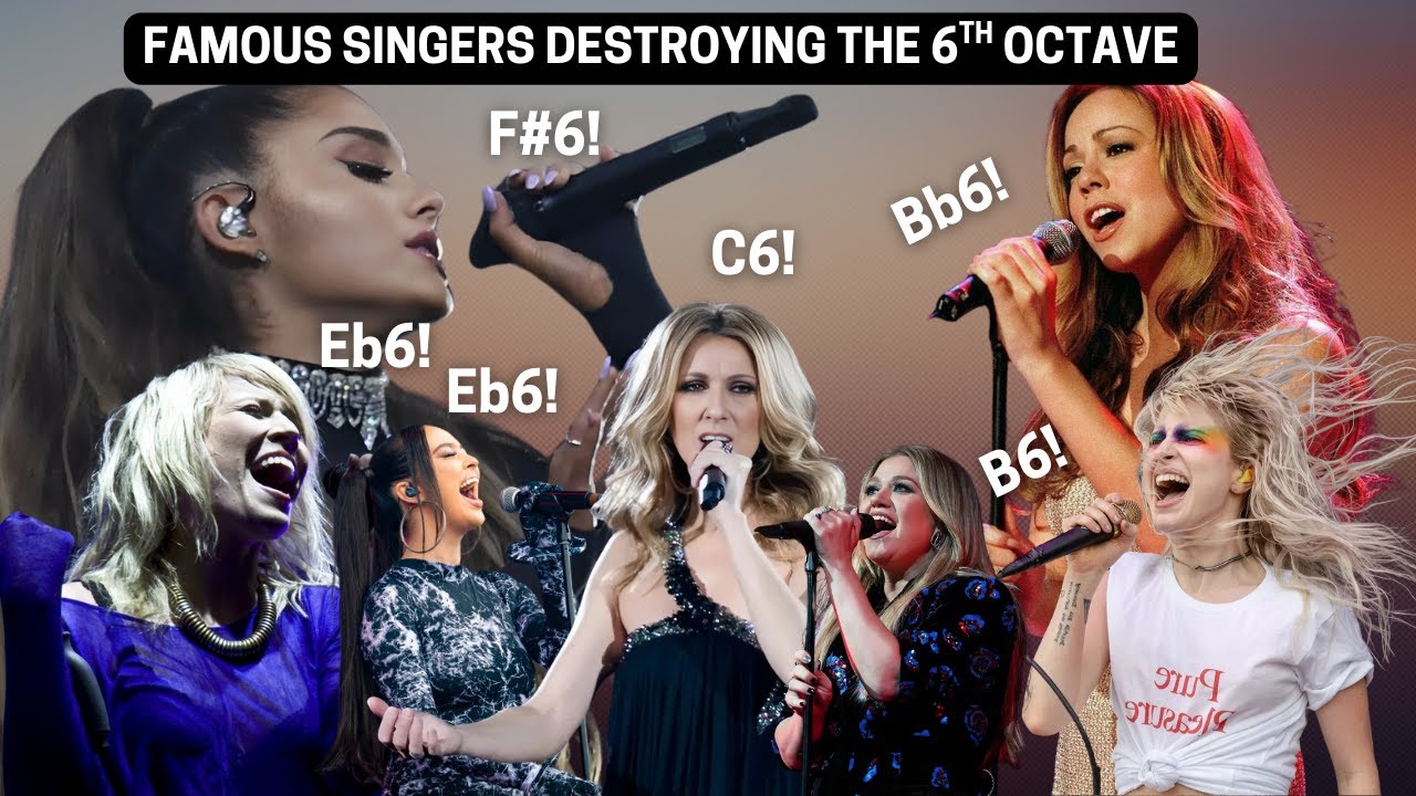 Famous Singers DESTROYING The 6th Octave! - YouTube