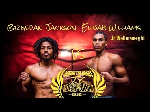 Elijah Williams vs Brendan Jackson (Jr. Welterweight) - YouTube