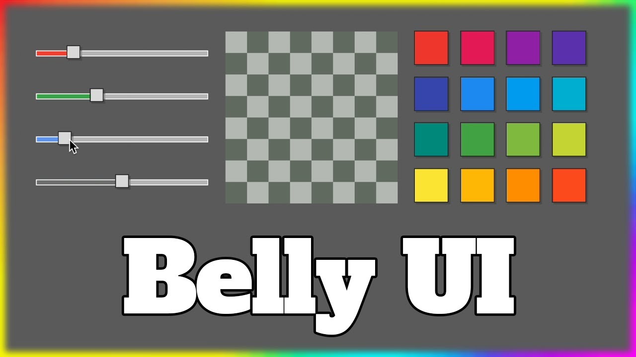 Bevyengine UI with Belly - YouTube