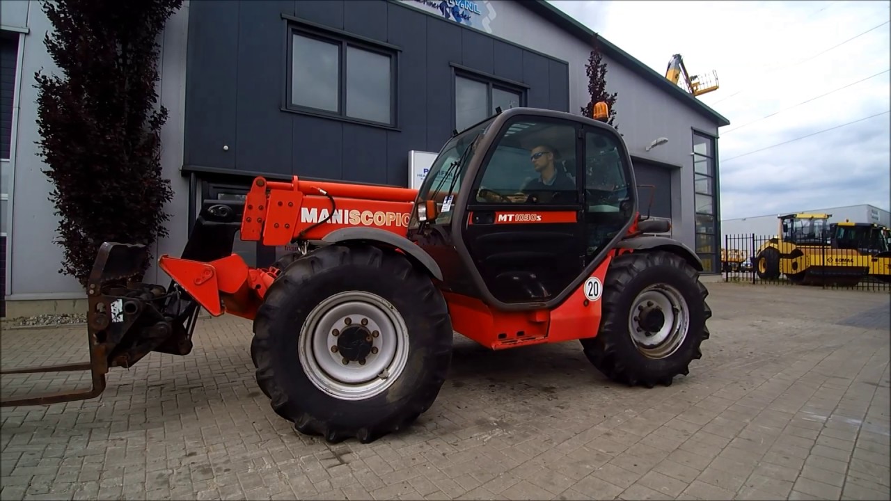 Manitou MT1030 2003 - YouTube