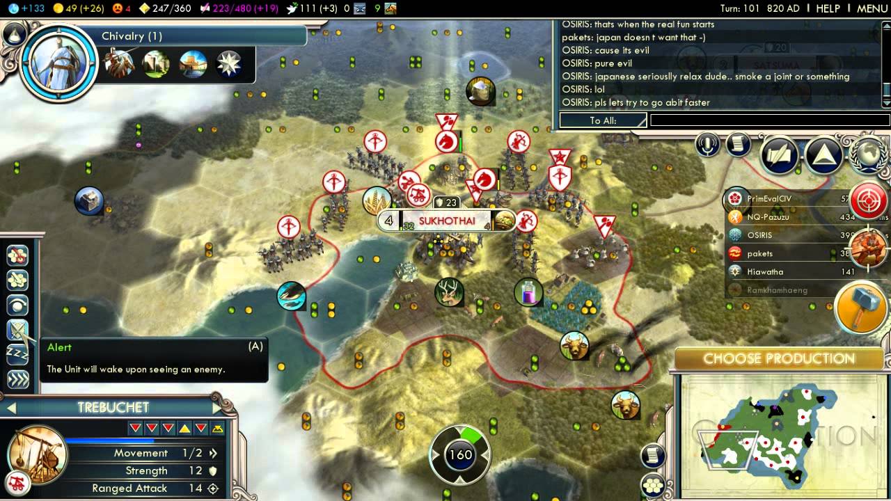 Civilization V Multiplayer Game 7 Japan P03 - YouTube