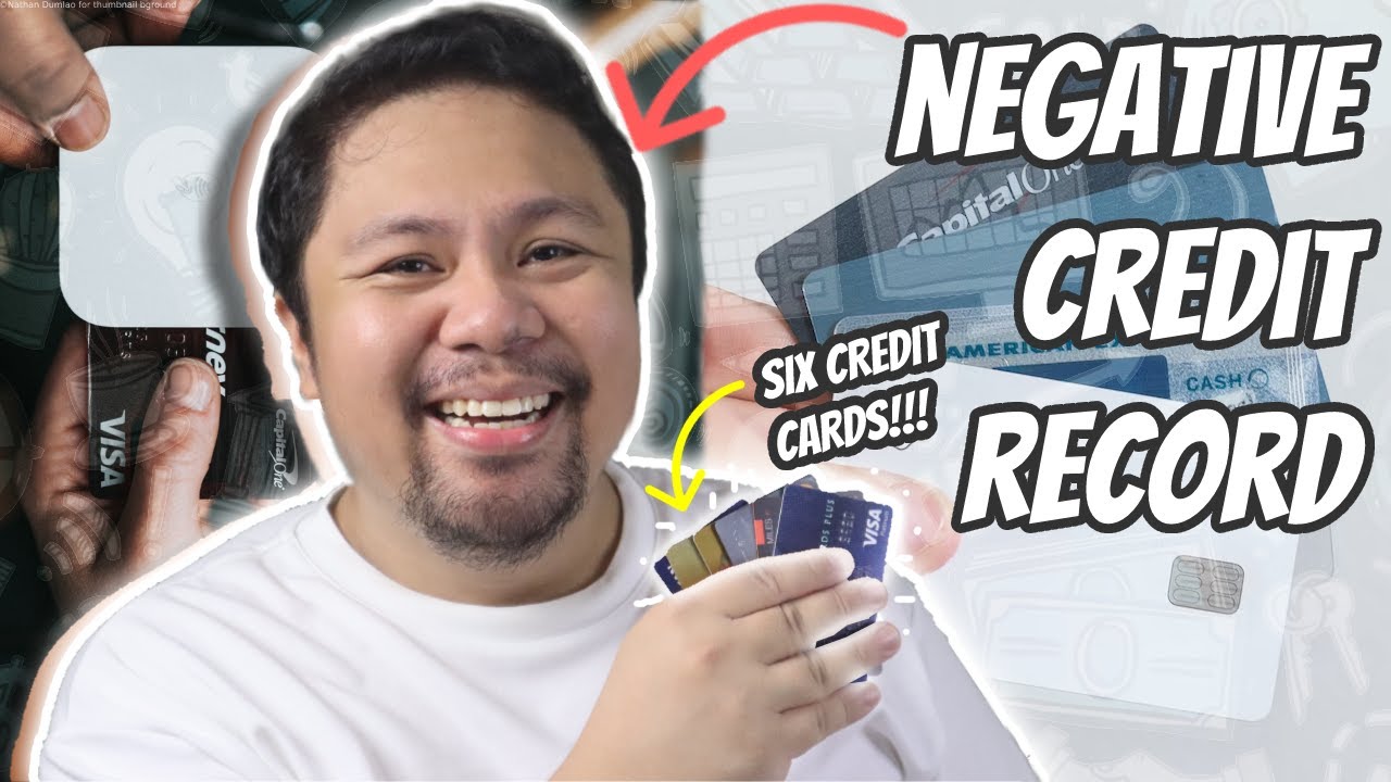 How I Got SIX CREDIT CARDS With a NEGATIVE CREDIT SCORE - YouTube