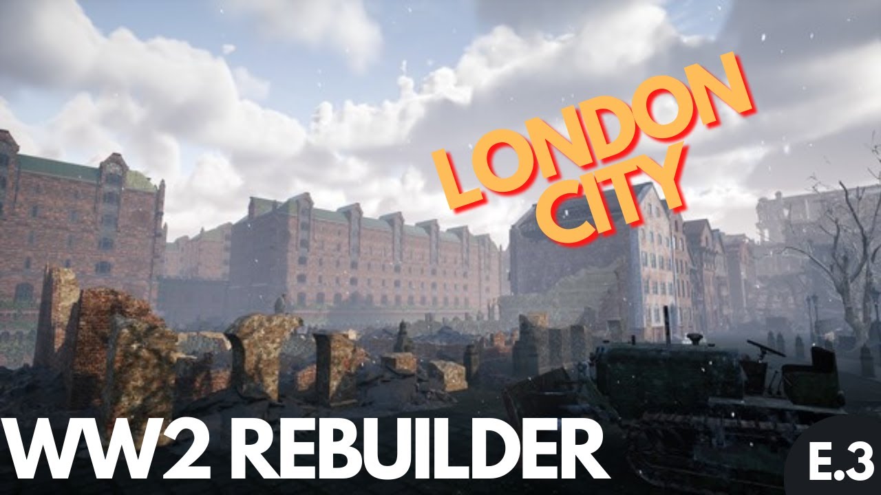 London City bombs to buildings - WW2 Builder Gameplay EP. 3 - London ...
