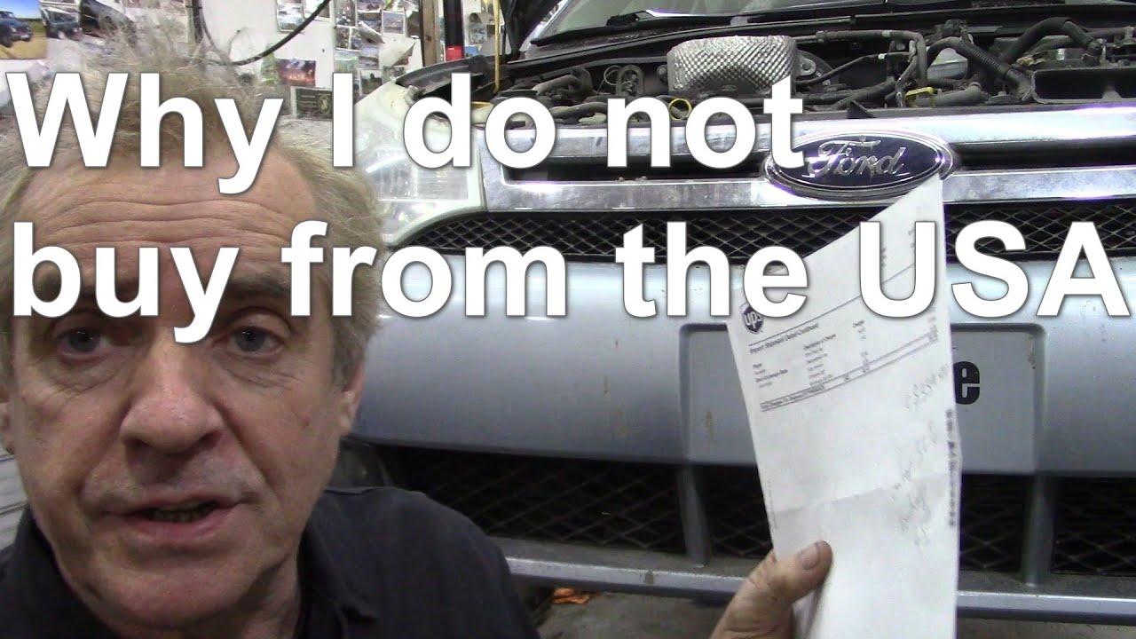 Why I do not buy from the USA... - YouTube