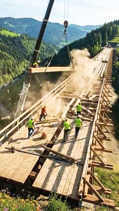 ⚡️ This Bridge Couldn’t Handle It Bridge Falls Apart During Build # ...