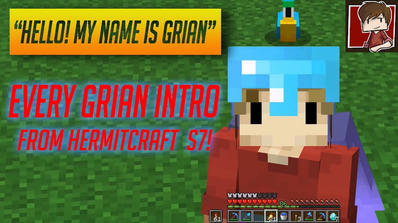 All Grian Hermitcraft 7 Intros! | Ep: 1 - 22 - YouTube