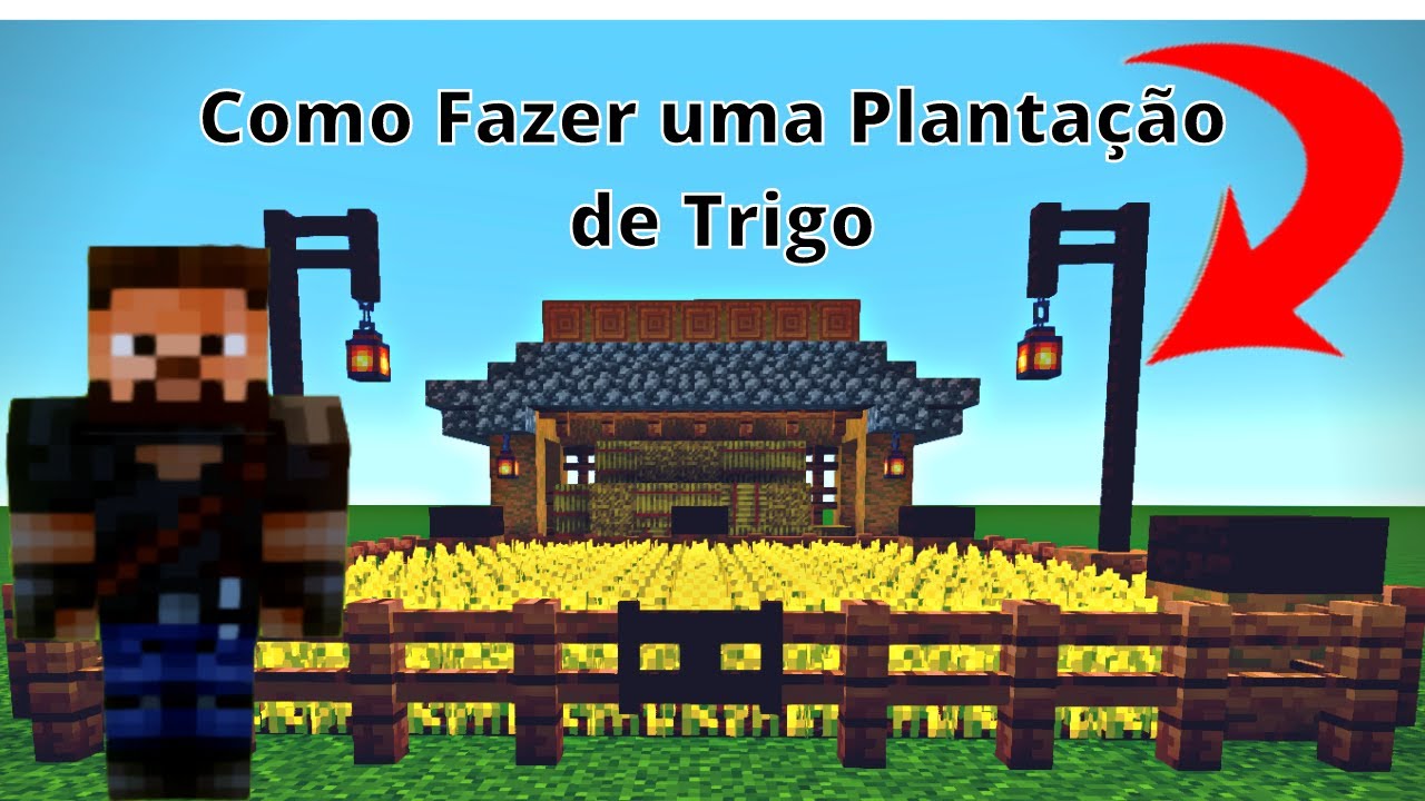 Como PLANTAR TRIGO No Minecraft ( TUTORIAL FACIL) - YouTube