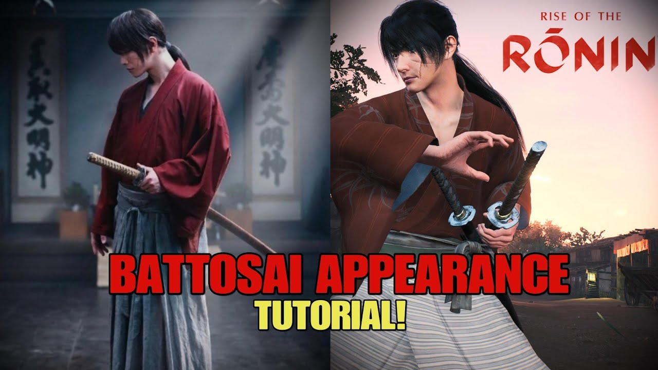 RISE OF THE RONIN - LOOK LIKE BATTOSAI! - YouTube