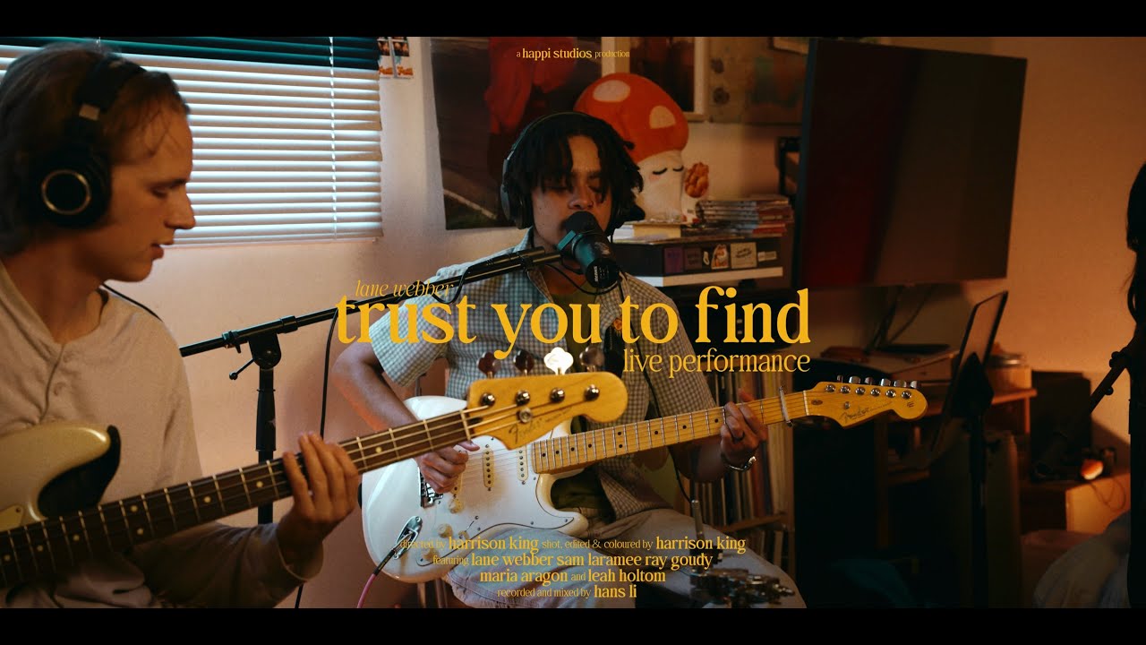 Lane Webber - trust you to find (Live Session) - YouTube