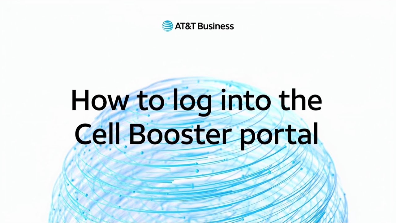 How to log into the Cell Booster Pro portal - YouTube