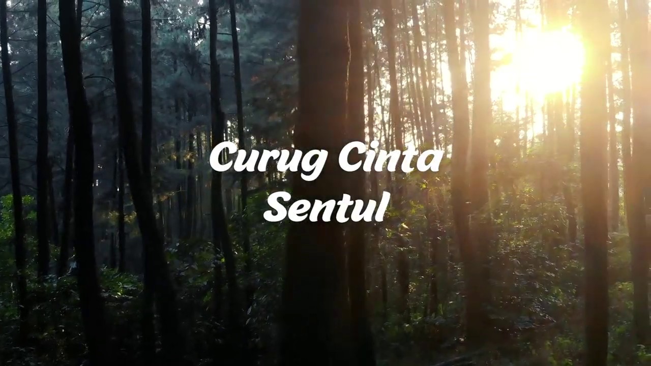 CURUG LOVE SENTUL atau CURUG CINTA _ FULL DRONE FOOTAGE - YouTube