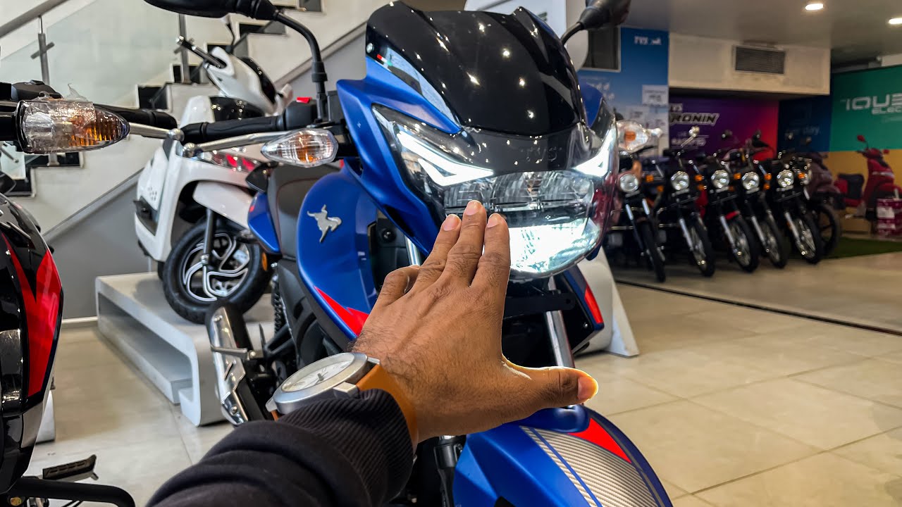 Finally 2022 New Model TVS Apache RTR 160 2V is Here😱LED LIGHT ...