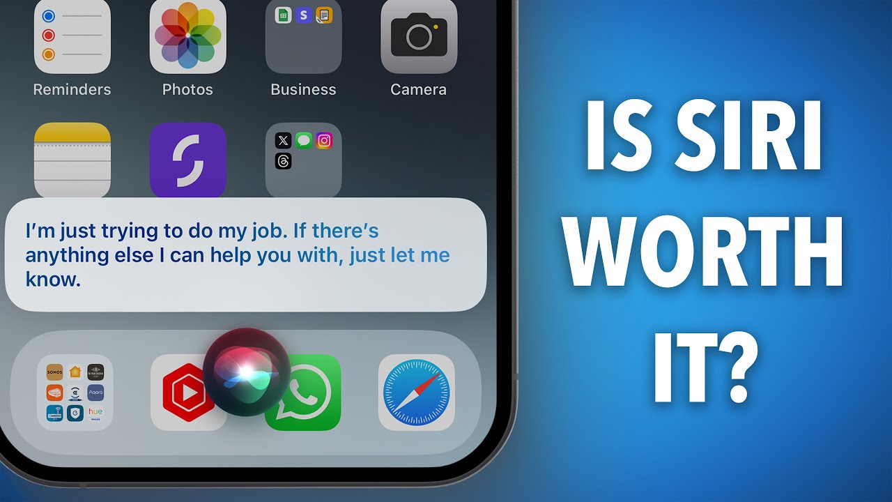 Is Siri SMARTER in iOS17? Here's 15 tests to find out... - YouTube