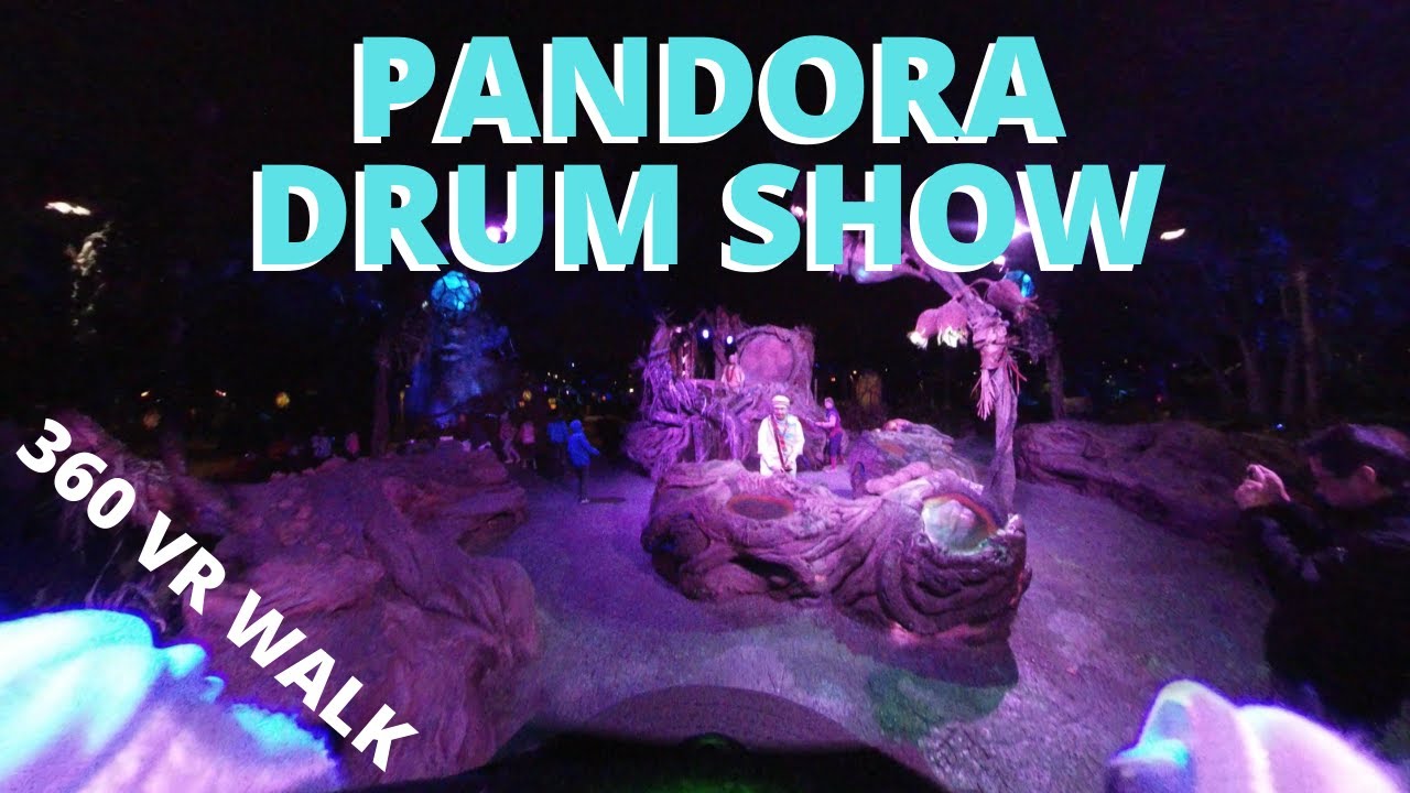 Pandora Drum Show Night POV Full Immersive 360 HD VR 5K - YouTube